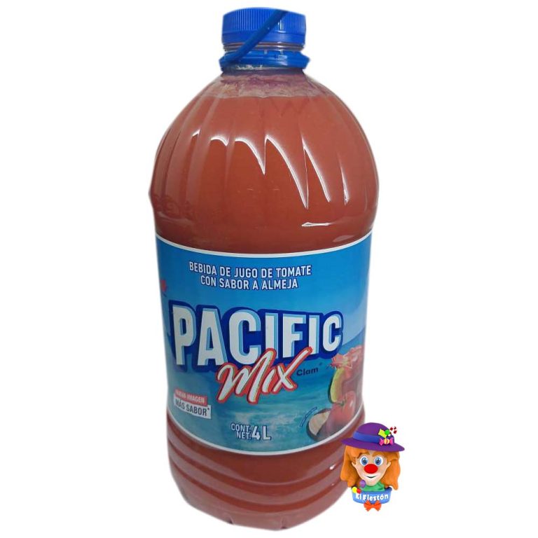 4 Litros JUGO DE TOMATE PACIFIC MIX – Dulcerías el Fiestón