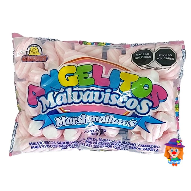 ANGELITOS CHURRO ROSA 300 Grs. Guandy – Dulcerías el Fiestón
