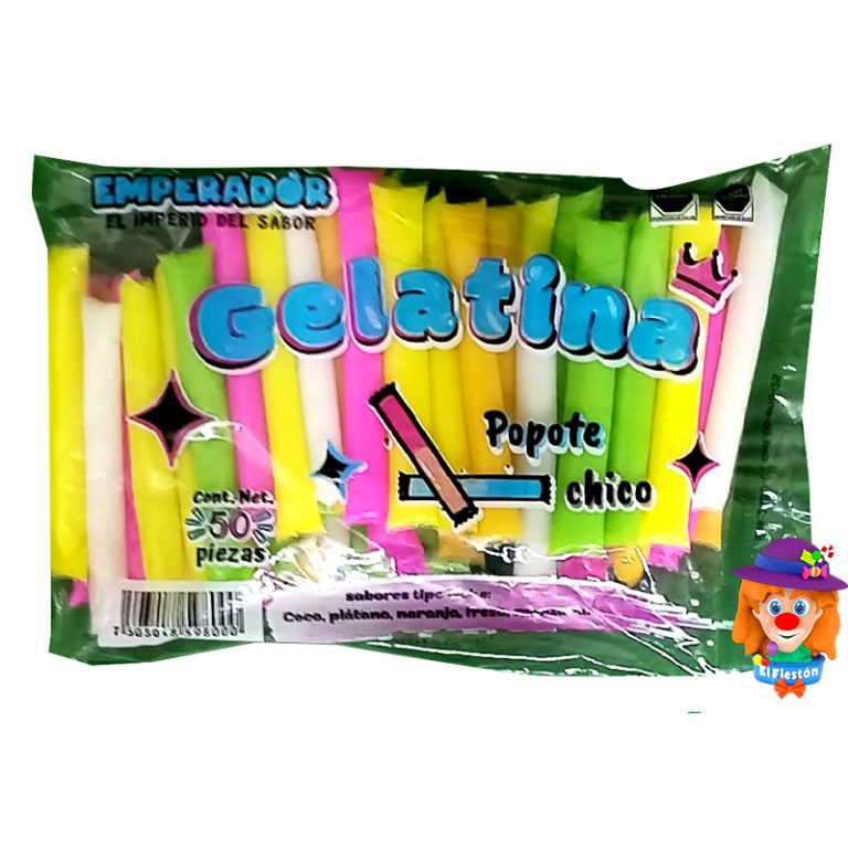 POPOTE CHICO GELATINA 50 Pzs. Emperador – Dulcerías el Fiestón
