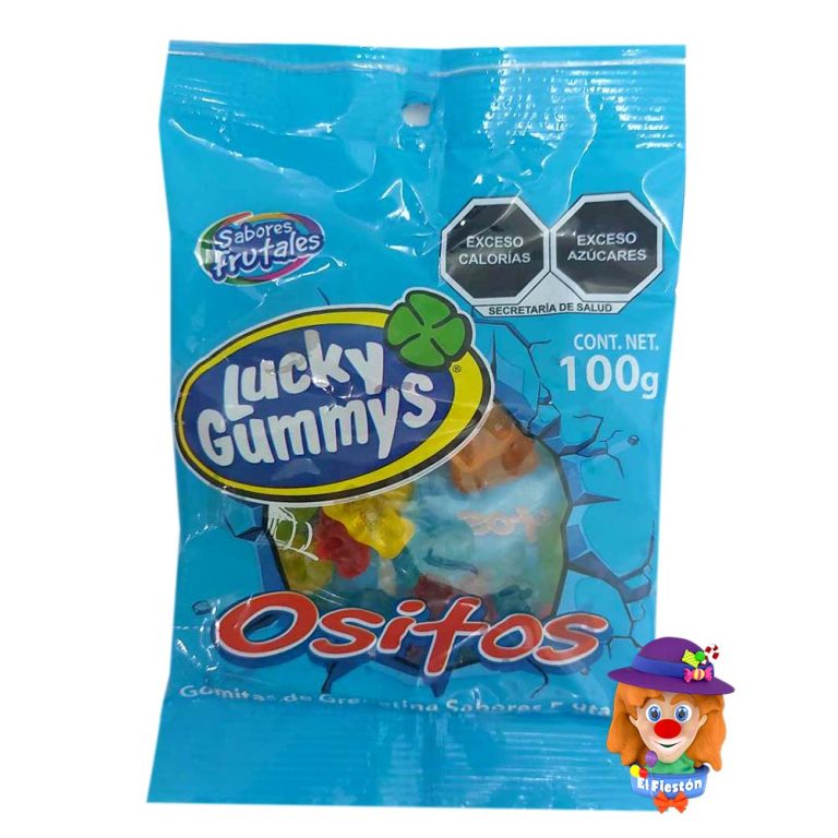 100 Grs. OSITOS Lucky Gummys – Dulcerías el Fiestón