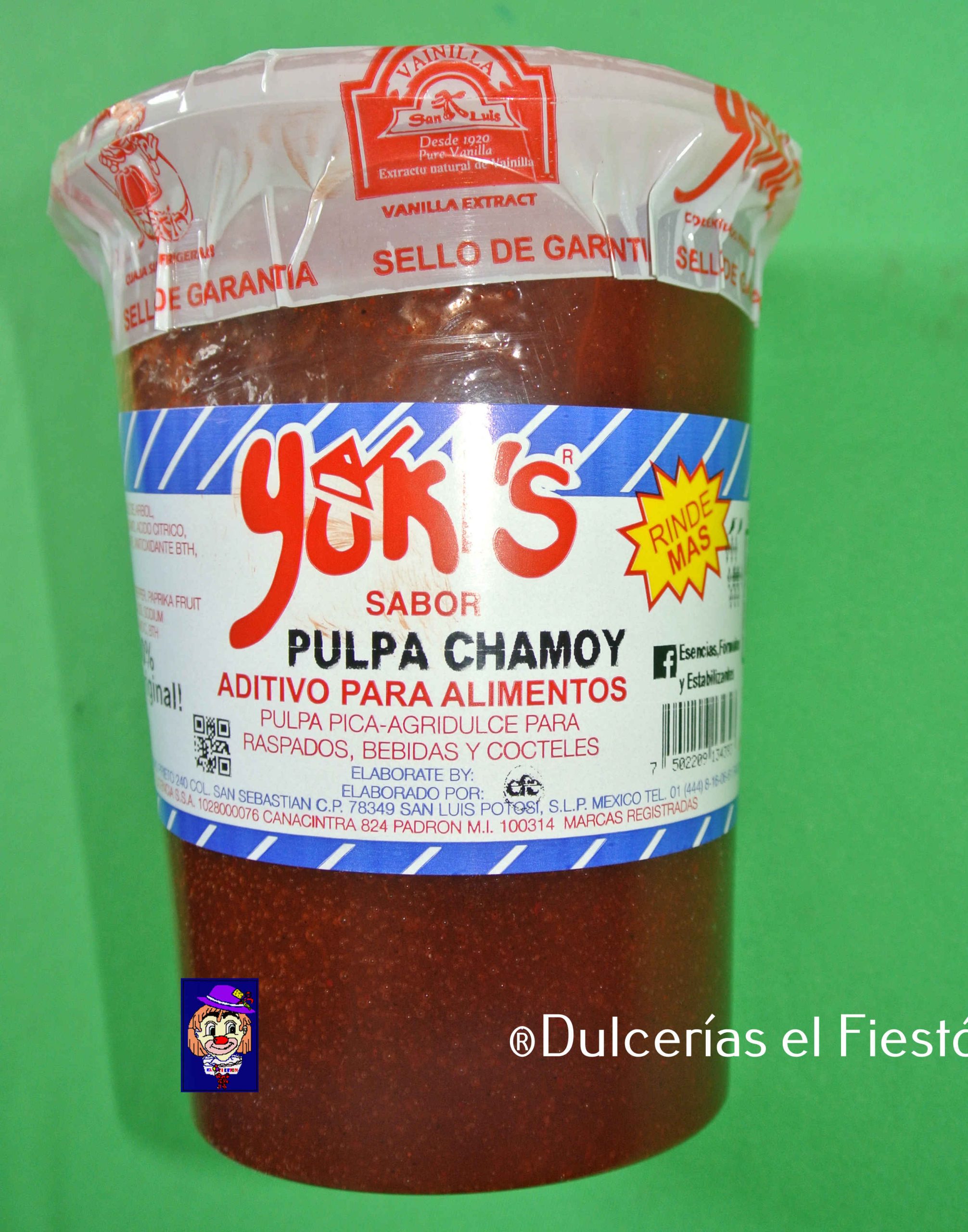 YUKIS PULPA CHAMOY 1 Kg. Efe – Dulcerías el Fiestón