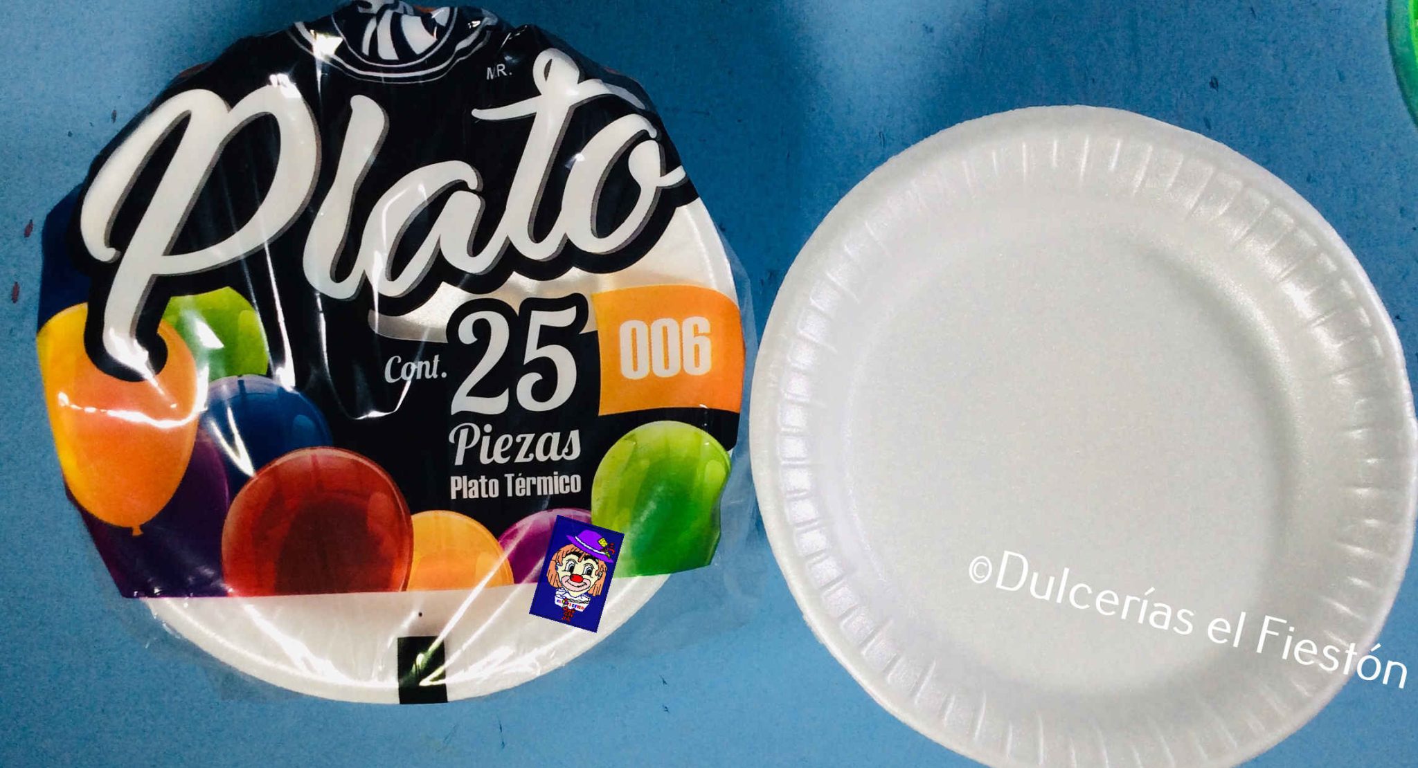 PLATO PASTELERO 006 25 Pzs. Reyma – Dulcerías el Fiestón